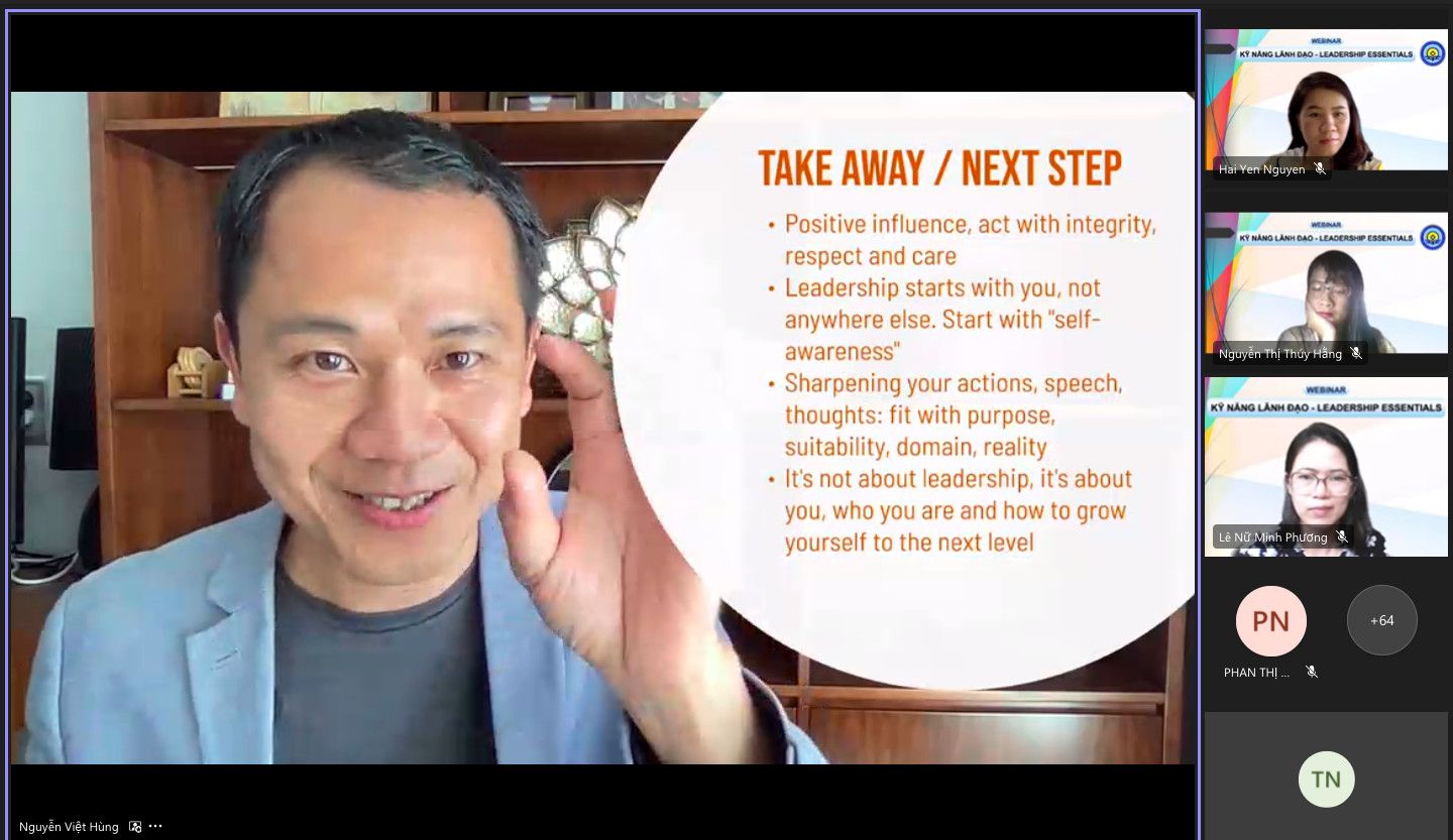 [Talk show Summary] Leadership essentials – Viet Hung